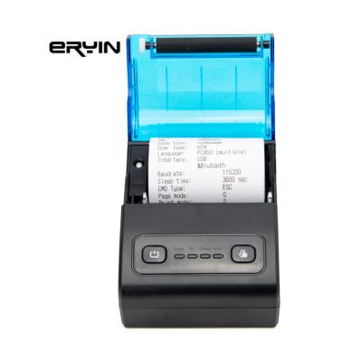 China Curves Printing Content Normal Portable Bluetooth Printer for Phone Bar Code Rolls for sale