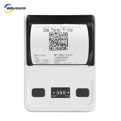 China Impressora térmica portátil compatível de 58 mm Bluetooth sem fio para Android Mobile Pos à venda