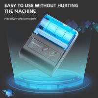 China 58mm Mobile Wireless Bluetooth Thermal Printer 203DPI 70mm/s for Android iOS QR Code for sale