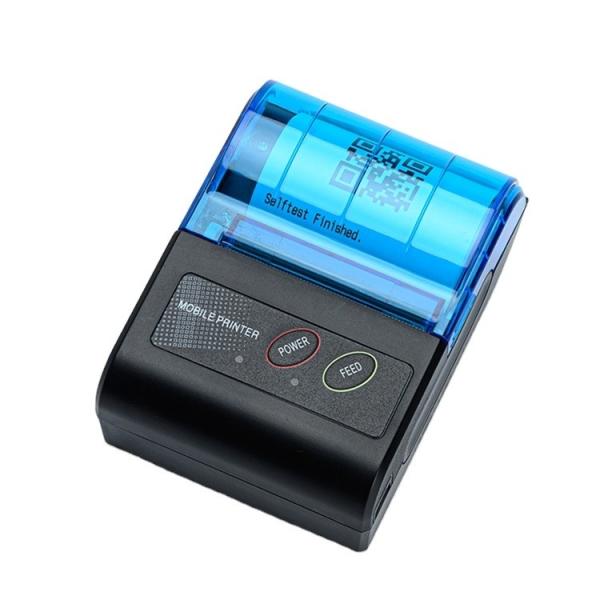 Quality 2 Inch Wireless Thermal Receipt Printer with User-Friendly Black Print Speed for sale
