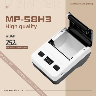 China Portable Bluetooth Parking Ticket Printer with Thermal Pos Printing and SDK Support for sale