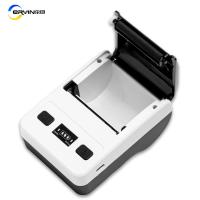 China 58mm Bluetooth Thermal Barcode Printer 203DPI Direct Thermal Receipt Printer 70mm/s for sale