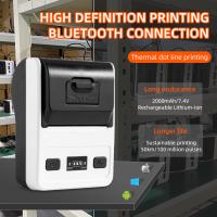 China Portable Mini Handheld Wireless Bluetooth Thermal Printer 58mm 252g 70mm/s for sale