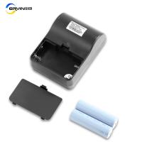China Portable Mini Handheld Wireless Bluetooth Thermal Printer 58mm 252g 70mm/s for sale