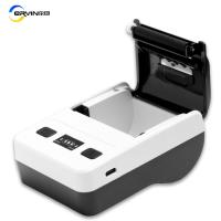 China Mini Android 58mm Portable Thermal Receipt Printer 70mm/s Bluetooth Parking Ticket Machine for sale