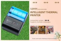 China Android Bluetooth USB 58mm Mini Thermal Printer 203DPI Portable Wireless Receipt Printer 70mm/s for sale