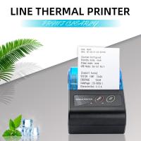 China Android Bluetooth USB 58mm Mini Thermal Printer 203DPI Portable Wireless Receipt Printer 70mm/s for sale