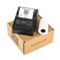 China Portable 58mm Thermal Receipt Printer Wireless 70mm/s ESC/POS Compatible for sale
