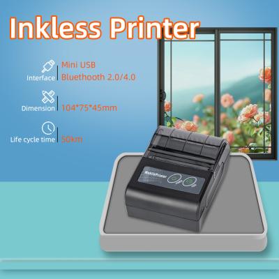 China 70-90mm/s Black Print Speed 58mm Android Handheld Receipt Thermal Printer for Tickets for sale