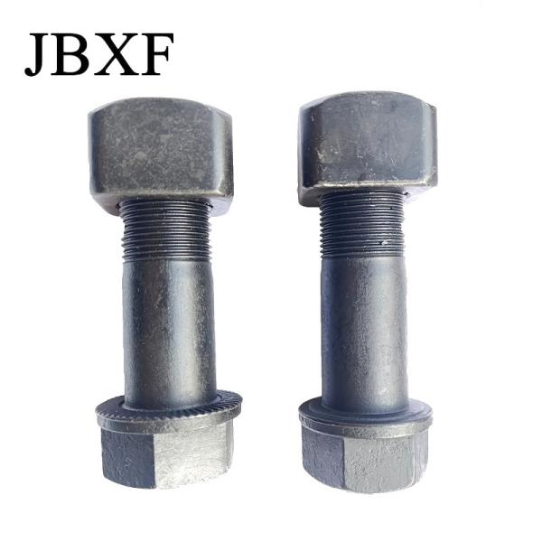 Quality JBXF Bulldozer Track Bolts And Nuts Carbon Steel For Excavator Bucket for sale