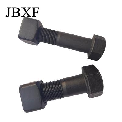 China Ex60-5 Excavadora de cubo de dientes de pista perno de zapatos con nuez cuadrada en venta