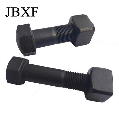 China Bolt de zapatos de pista 1543231220 Negro de hilo completo para excavadora de rastreo en venta