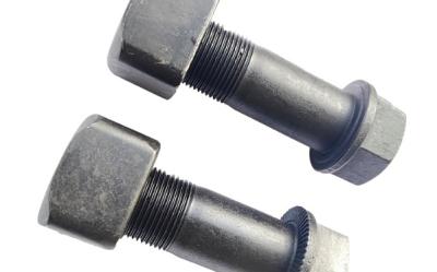 중국 트랙 볼트 견과류 평면 처리 보호 추가 계층 회색 은 마무리 판매용