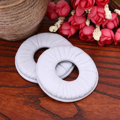 China White color  frogskin Ear Pad Earpads Soft Foam Cushion For MDR-V150 V250 V300 V100 Headphones for sale