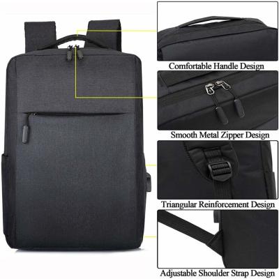 China OEM Anti-diefstal USB die Rugzak 15,6 Duimlaptop Aktentassen laden voor Mensen Te koop