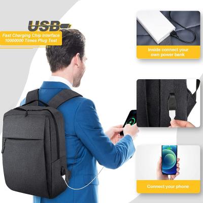 China OEM Anti-diefstal USB die Rugzak 15,6 Duimlaptop Aktentassen laden voor Mensen Te koop