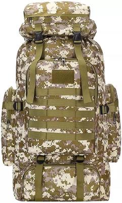 China Van de de Camouflage Wandelende Rugzak 75L van BSCI Nylon de Mannen van de de Reis Kamperende Rugzak Vrouwen Te koop