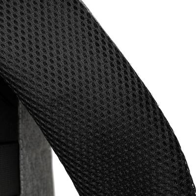China Grey Nylon Waterproof Laptop Backpack met Lader 1,37 voet BSCI Te koop