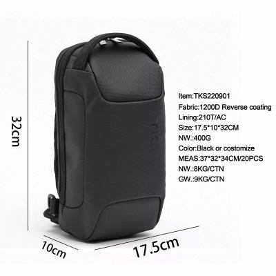 Cina borsa a tracolla ricoprente del corpo dell'incrocio di svago del Odm dello Zaino del computer portatile di inverso 1200d in vendita