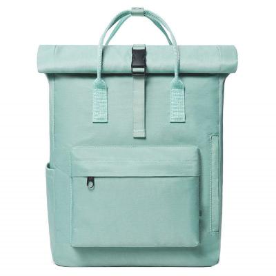 Cina Zaino su ordinazione del computer portatile di Logo Waterproof Rolltop Bag 40cm Rolltop della tela in vendita
