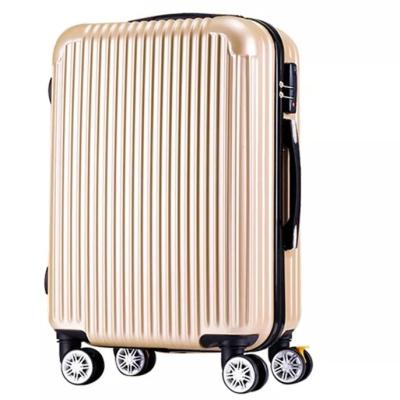 Cina PC Polycarbonate Travelling Luggage Set Of 3 Pieces Shiny Surface Girls Suitcase Hardside Trolley in vendita