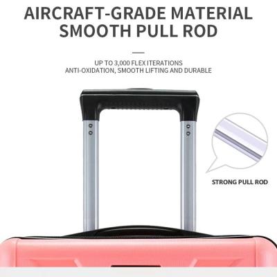 Cina Polyester Lining Hard Shell Luggage Set 24''  Trolley Suitcase Tsa Luggage Lock 3 Pcs Pp Carry On in vendita