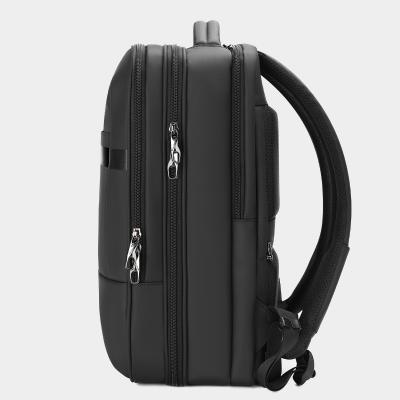 China Fashion Office Briefcase Bag For Men Business Travel Laptop Full Open RFID Black Te koop