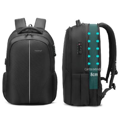 Cina T-B3105 4A Expandable Men Outdoor Business Travel Backpacks Carry On With Usb Anti Theft in vendita