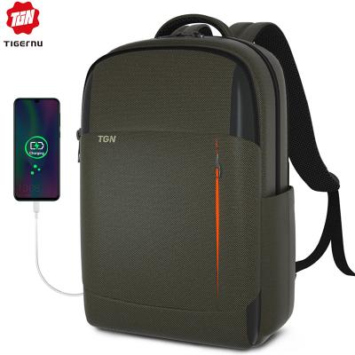中国 T-B3906 RFID Black Softback Waterproof Laptop Travel Backpack 販売のため