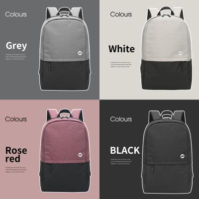 China 300D Snowflake PVC Travel Laptop Backpack Waterproof 15.6 Inches Light Weight Casual Te koop