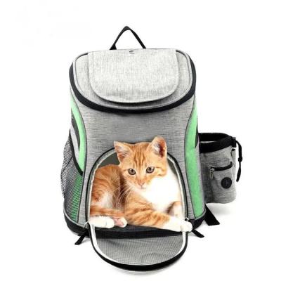 Cina Expandable Travel Carry Pet Carrier Backpack Airline Approved in vendita