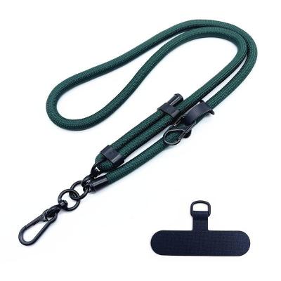 Cina Universal Phone Lanyard Strap Adjustable Nylon Neck Phone Strap for sport outdoor in vendita
