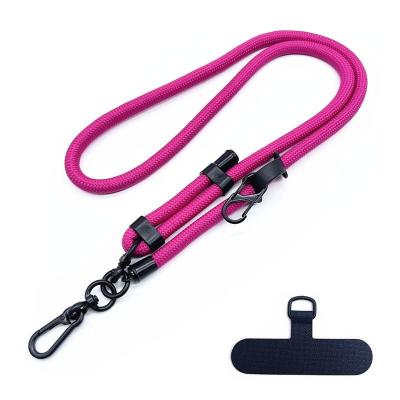 China Universal Phone Lanyard Strap Adjustable Nylon Neck Phone Strap for sport outdoor Te koop
