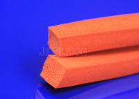China Red Foam Sealing Strip ROHS Compliant Continuous Operating Temperature for sale