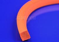 China Red Foam Sealing Strip ROHS Compliant Continuous Operating Temperature for sale