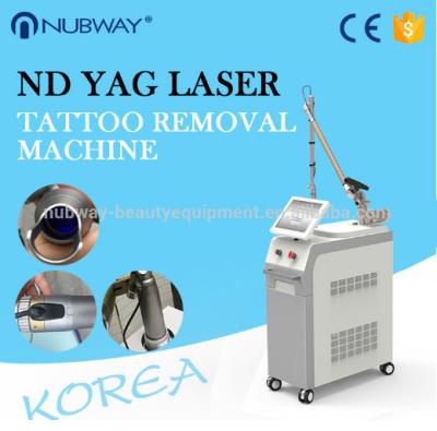 China 2018 newest 1064/532nm Q Switch ND Yag Laser Tattoo Removal Machine with fda approval for sale