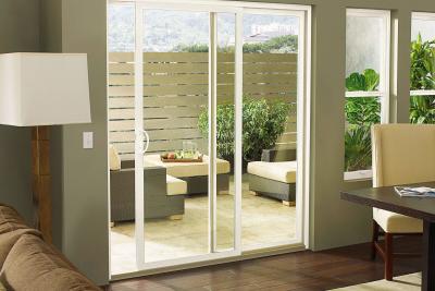 China Customized Multi Sliding Glass Patio Doors Lightweight With Insulated Tempered Glass for sale