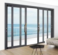 China Slim Frame Aluminum Sliding Door with Customized Dimension and Multi-point Locking for Enhanced Security for sale