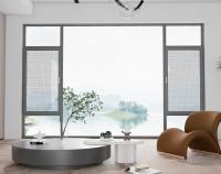China Customizable Aluminum Swing Window with Multi-point Locking System High Ventilation and Energy Efficient for sale