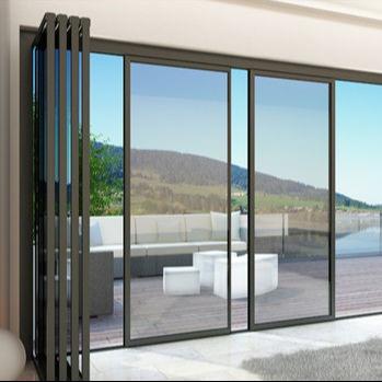 Cina 24 ore di supporto online porta scorrevole in alluminio con più di 5 anni di garanzia e dimensioni personalizzate in vendita