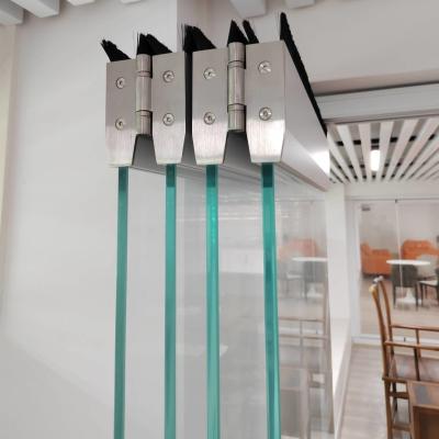 China Waterproof Aluminum Folding Door with High Energy Efficiency and Low Maintenance for sale