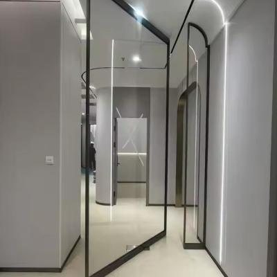 China Aluminium Frame Glass Pivot Door with EPDM Rubber Seal Strip for Customer Satisfaction for sale