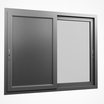 Cina Finestra scorrevole a doppio vetro con telaio in lega di alluminio e vetro isolato per una durata di 50 anni in vendita