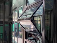 High Security Aluminum Frame Tilt And Turn Window with Single Awing