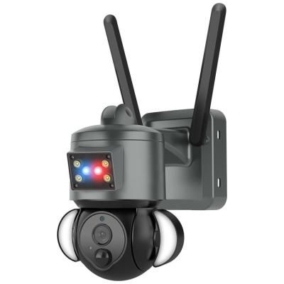 Cina 120 gradi di videocamera di sicurezza senza fili autoalimentata solare per sorveglianza esterna domestica in vendita