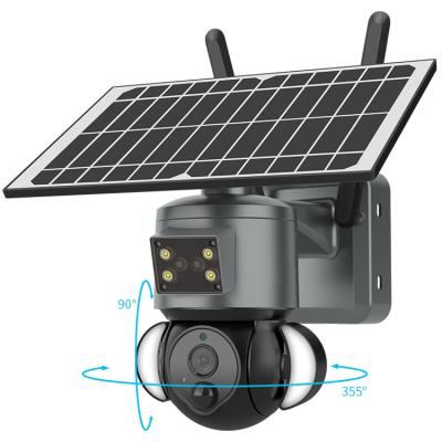 Cina 120 gradi di videocamera di sicurezza senza fili autoalimentata solare per sorveglianza esterna domestica in vendita