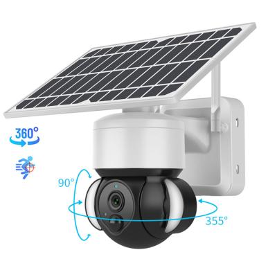 China 4G la macchina fotografica solare senza fili all'aperto IP66 impermeabilizza per sicurezza domestica for sale