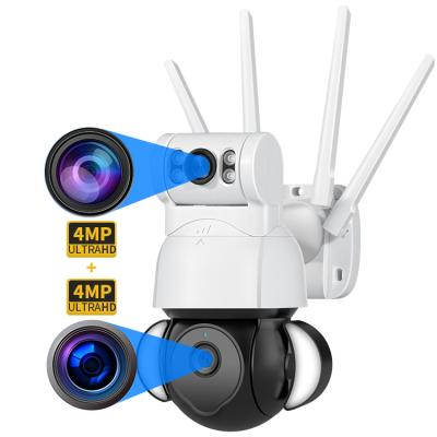 Cina Colore bianco all'aperto della macchina fotografica del materiale PTZ dell'ABS dell'antenna per il monitoraggio del frutteto della diga in vendita