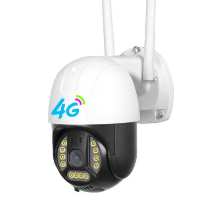 Cina Pro Sim Card 4G uso all'aperto solare del IP WIFI del CCTV PTZ della macchina fotografica di 3MP V380 in vendita