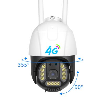 Cina Pro Sim Card 4G uso all'aperto solare del IP WIFI del CCTV PTZ della macchina fotografica di 3MP V380 in vendita